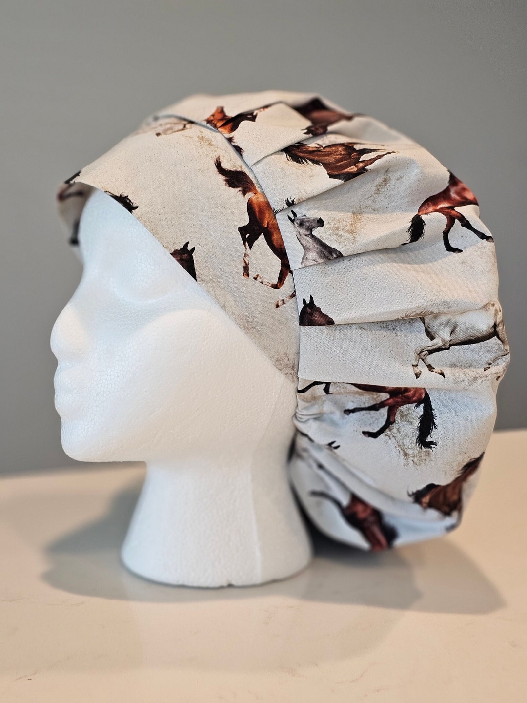 Wild Horses Racing Scrub Caps - Etsy