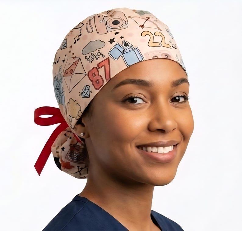 Era Icons Swiftie Inspired Pop Scrub Caps - Etsy