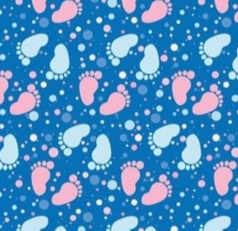 Baby Feet on Blue Bouffants, Ponytails, and Skull Caps - Etsy
