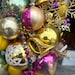 Gold and Purple, Topiary, Vintage Christmas Assemblage, Mcm, Vintage ...