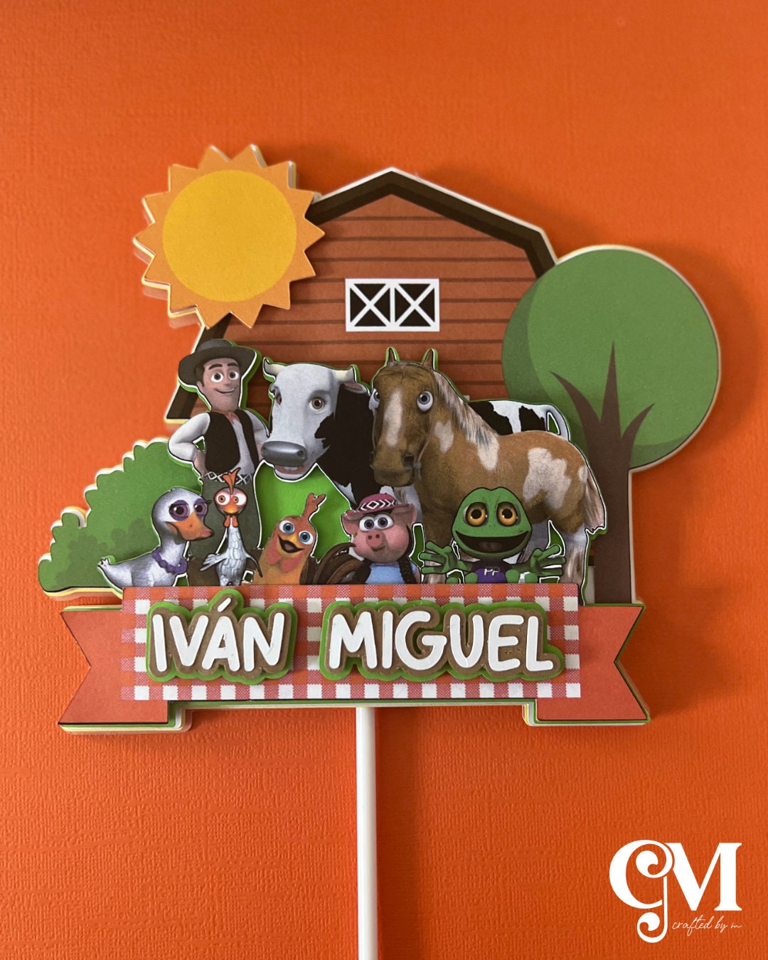 La Granja De Zenón Cake Topper Crafted by M - Etsy
