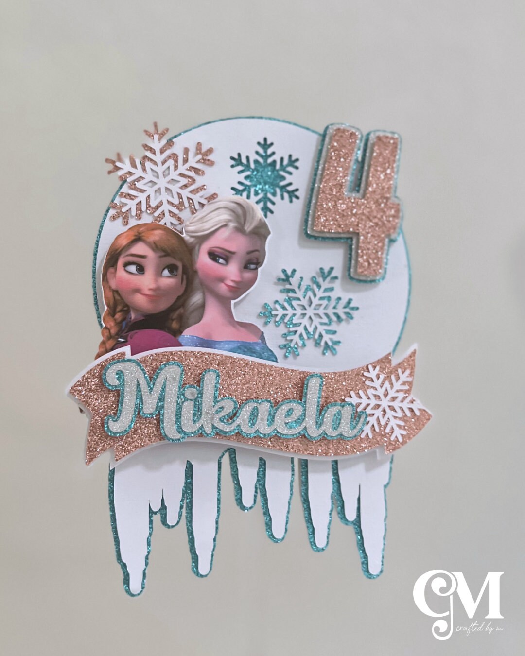 Frozen | Anna & Elsa | Cake Topper - Etsy