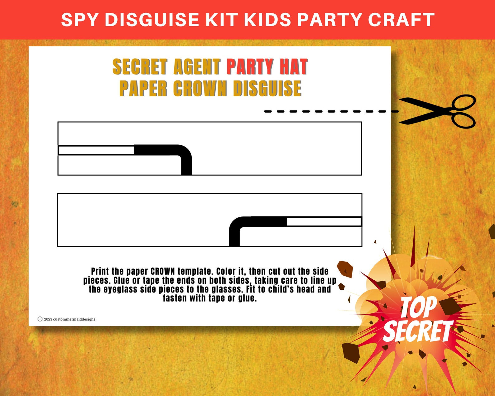 Spy Disguise Kit Spies in Disguise Secret Agent Disguise Spy Party ...