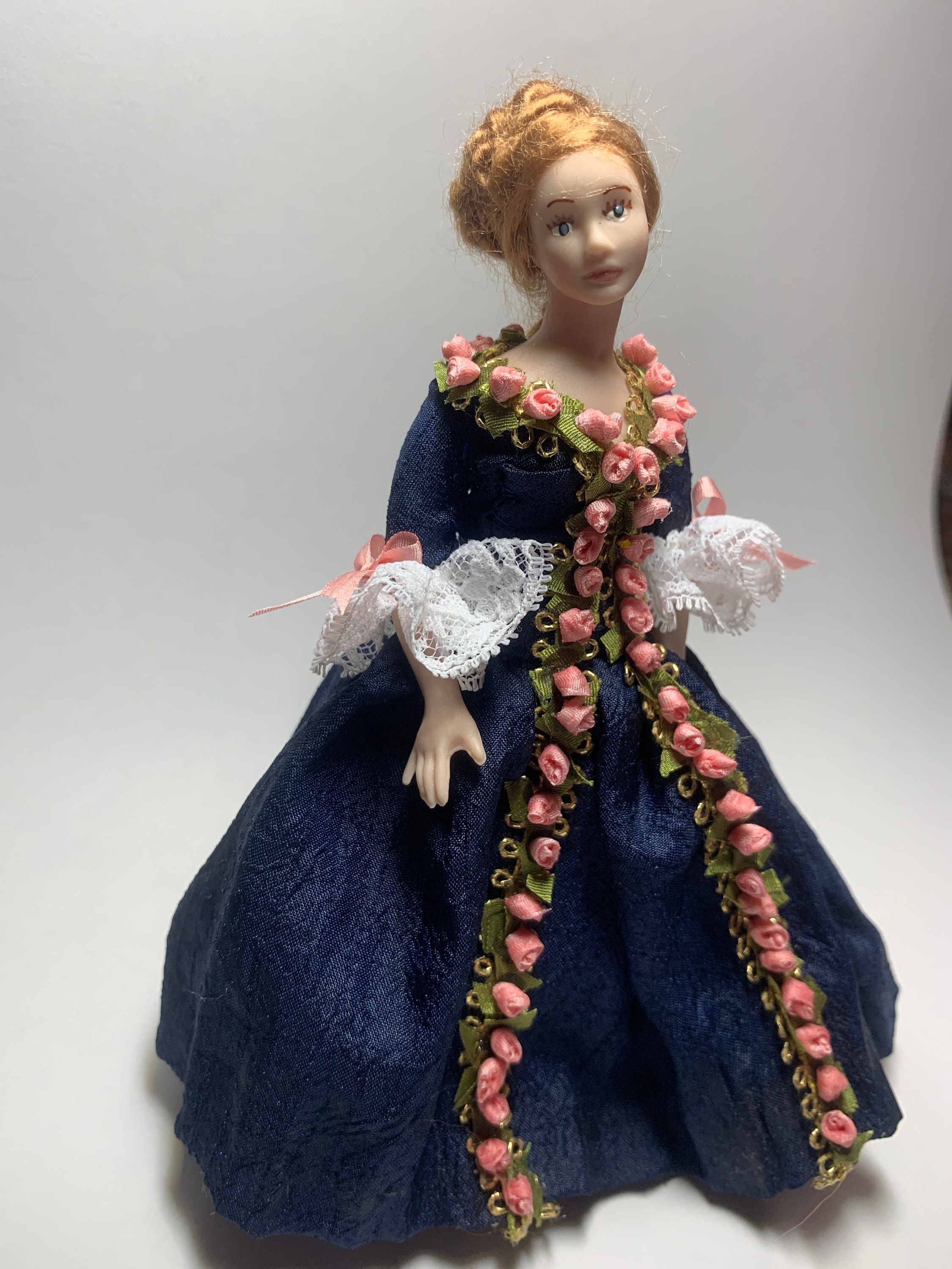 Handmade Miniature Porcelain Doll Ashley - Etsy