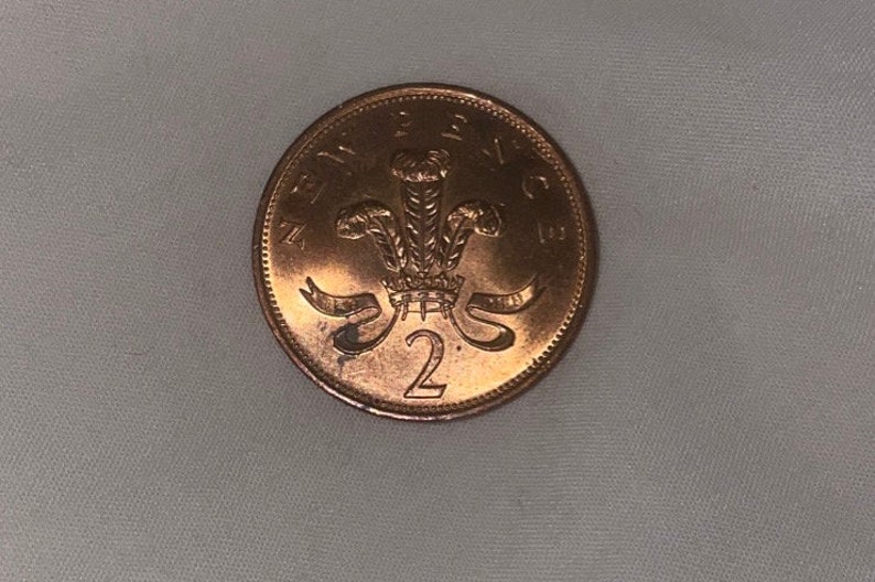 Very Rare "new Pence" 1980 Coin 2p First Edition Amazing Condition ...