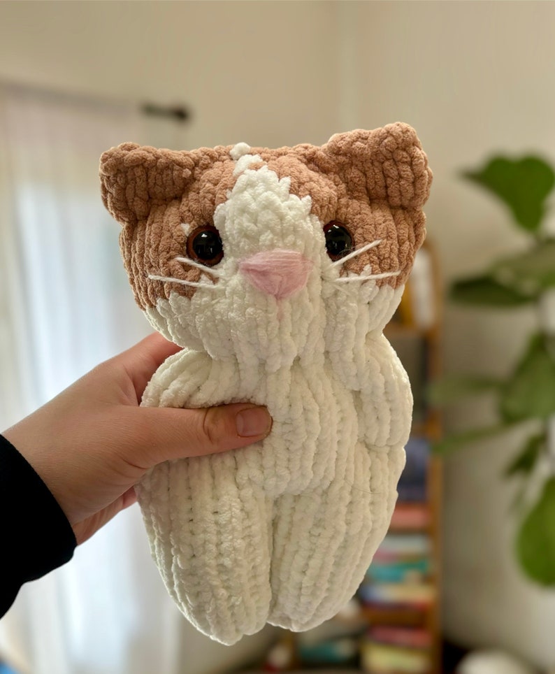 Custom Cat Doll, Custom Cat Plush, Handknit Cat Doll, Cat Stuffed ...