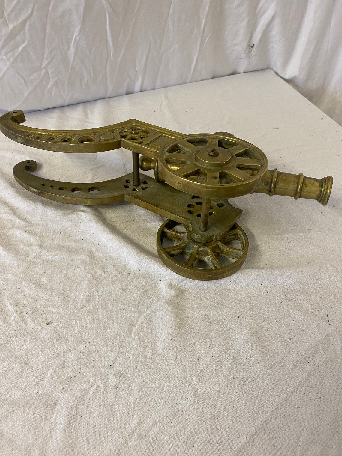 Large Brass Ornamental Replica Cannon - Etsy