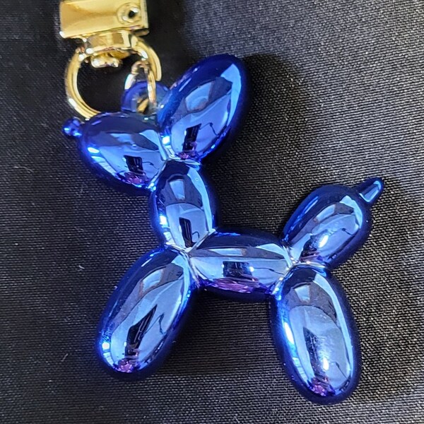 Balloon Dog Keychain - Etsy