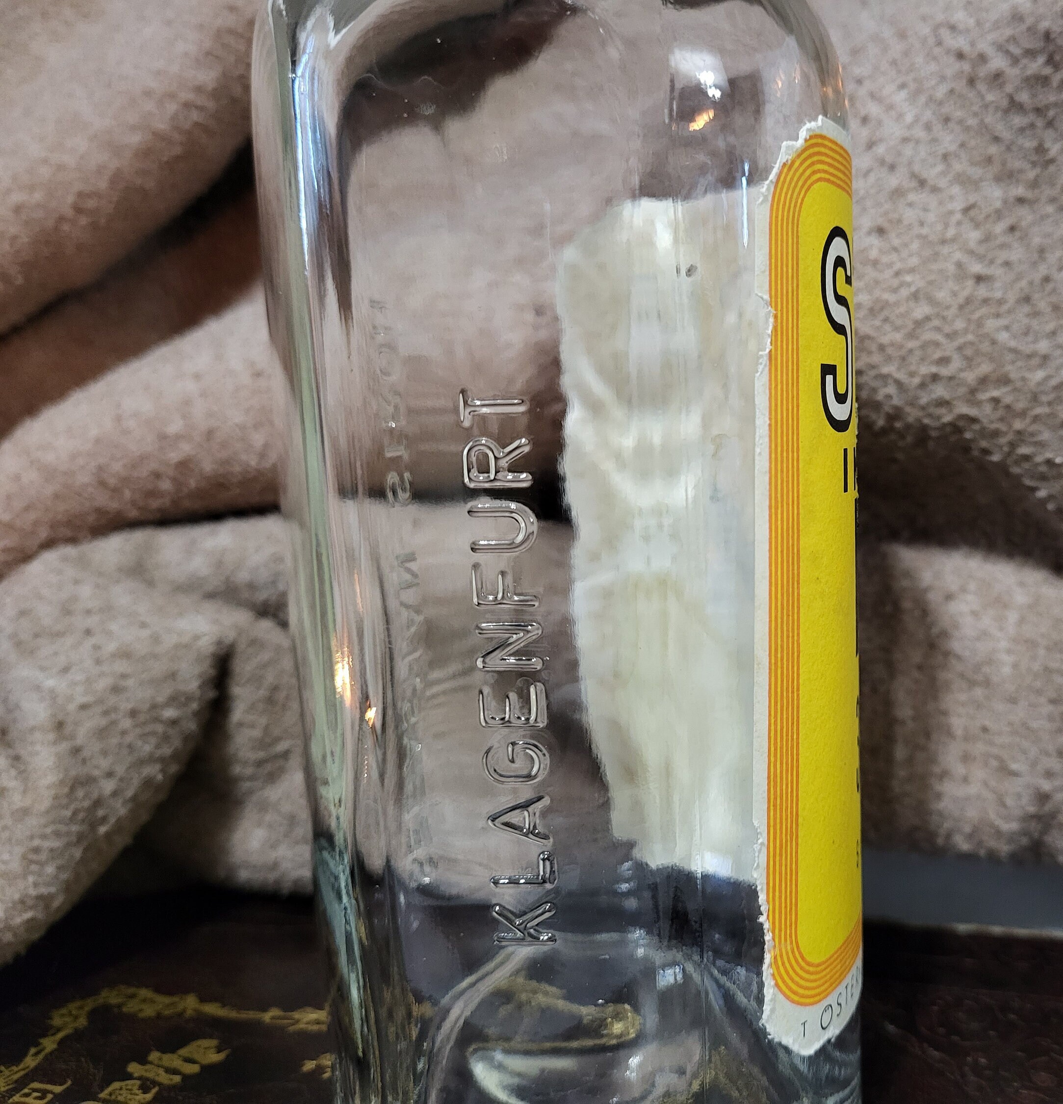 Empty Vintage Bottle of German 750ml of Stroh Inlander Rum extremely ...