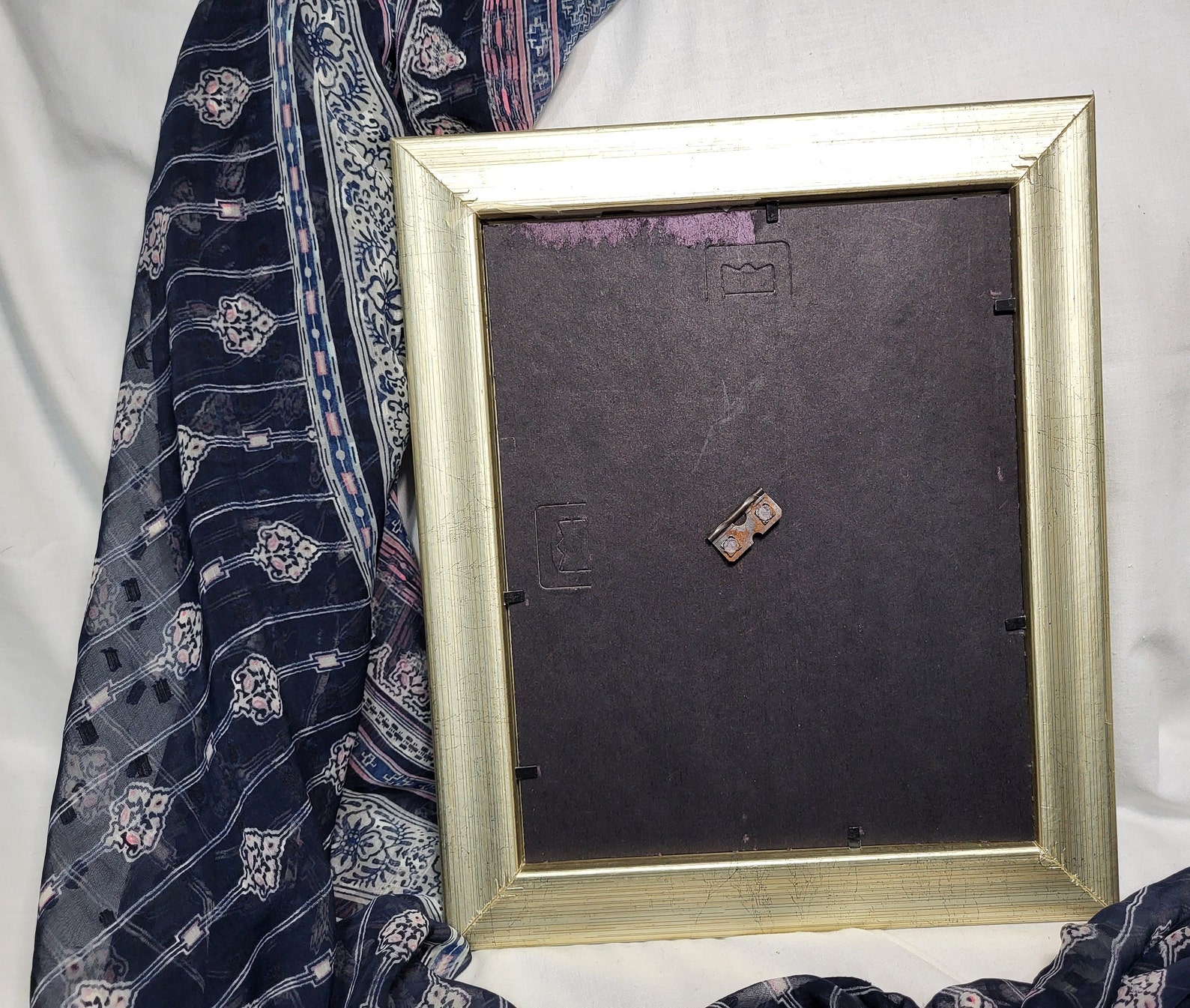 Silver Tone Hanging 7.5x9" Plastic Photo Frame-holds 8x10in. Photo - Etsy