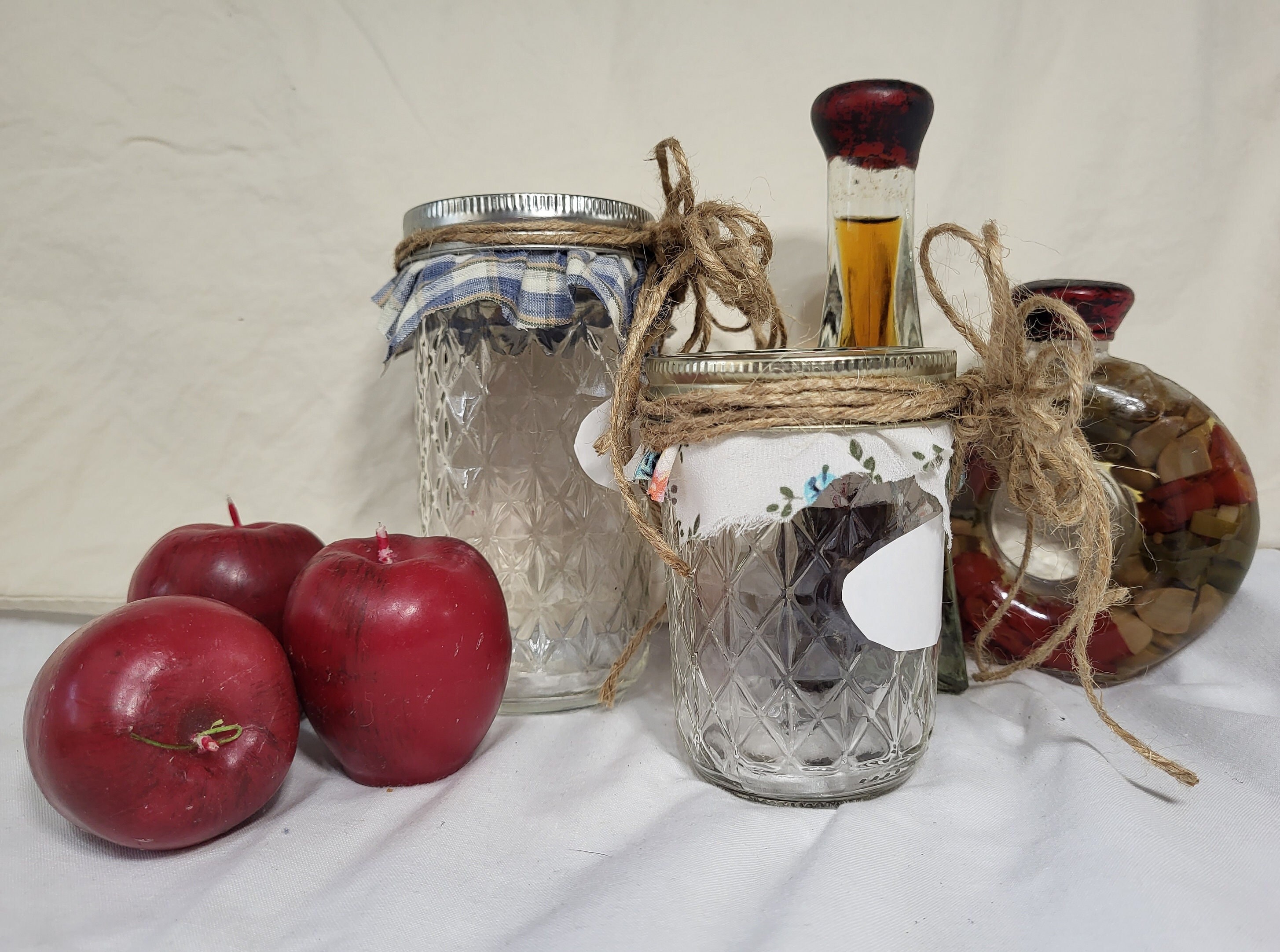 Pair of Alternate Sizes Decorative Ball Jelly Jars - Etsy