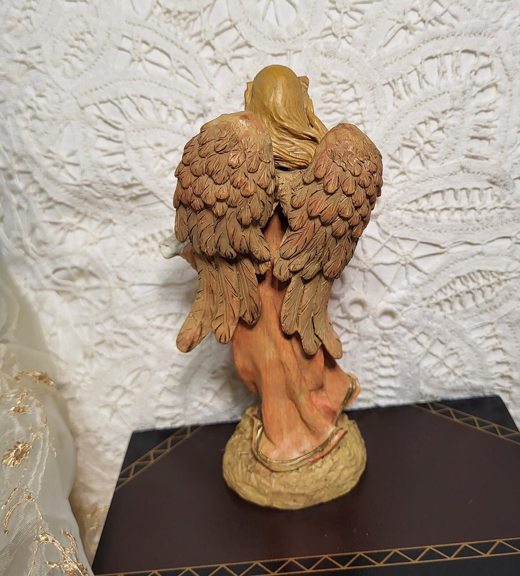 Rare* Vintage 5in. K's Collection Angel Holding Scroll Figurine - Etsy