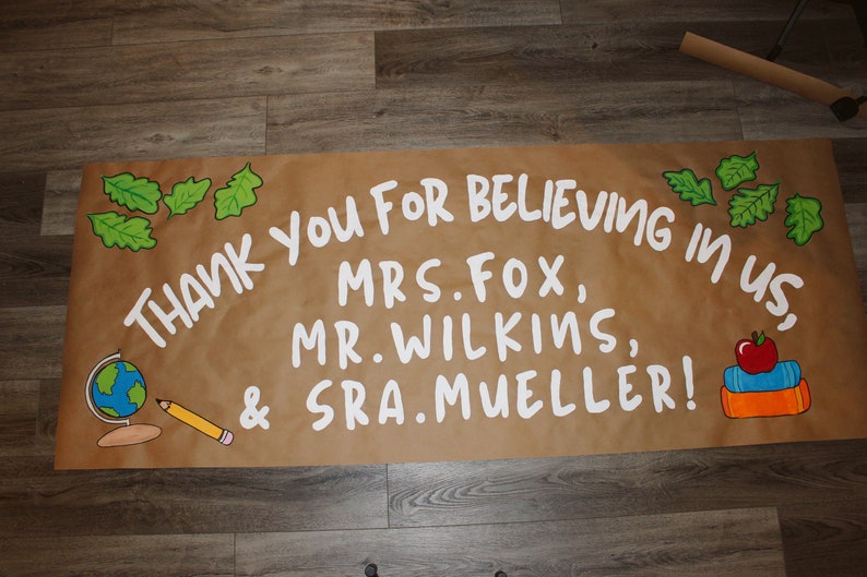 Hand Painted Banners - Customizable - Etsy