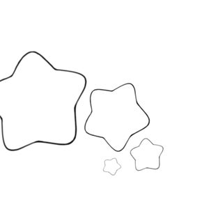 Cartoon Stars Vinyl Decal Sticker - Etsy