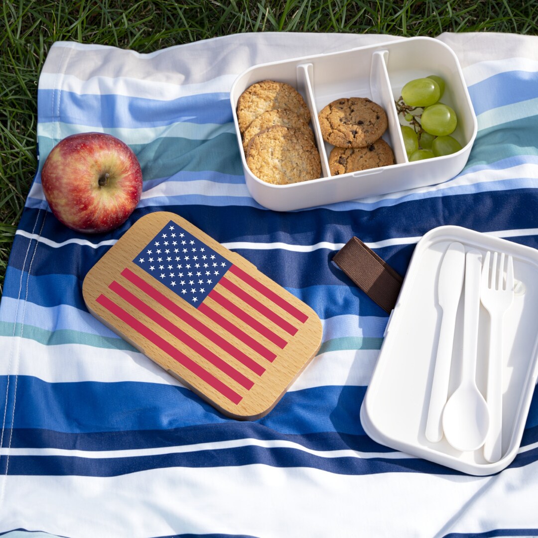 American Flag Bento Lunch Box, Air Force Graduation Gift, USAF Gift ...