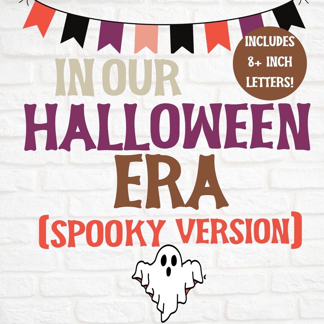 Halloween Bulletin Board Set in Our Spooky Era Classroom Decor in Our ...