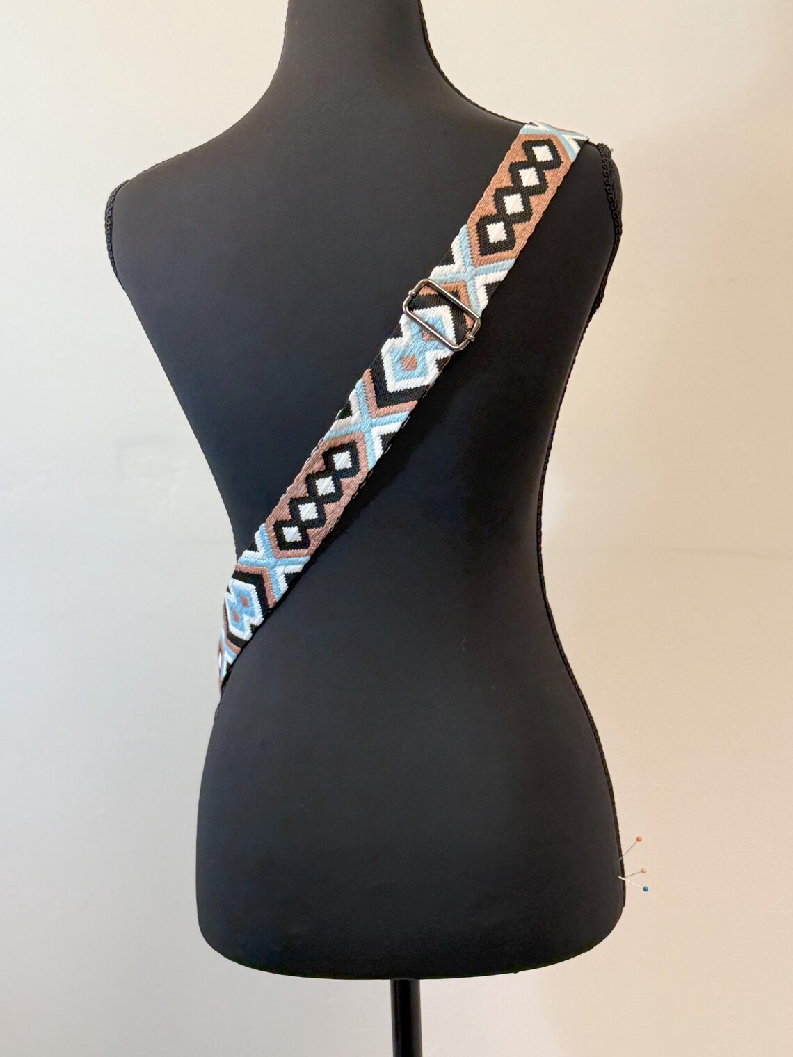 Upcycled Denim Sling Bag: Handmade Crossbody With Guitar Strap - Etsy