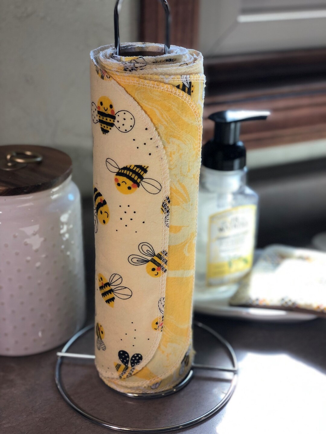 Reusable Cotton Flannel Towels: Eco-friendly Paper Towel Replacement ...