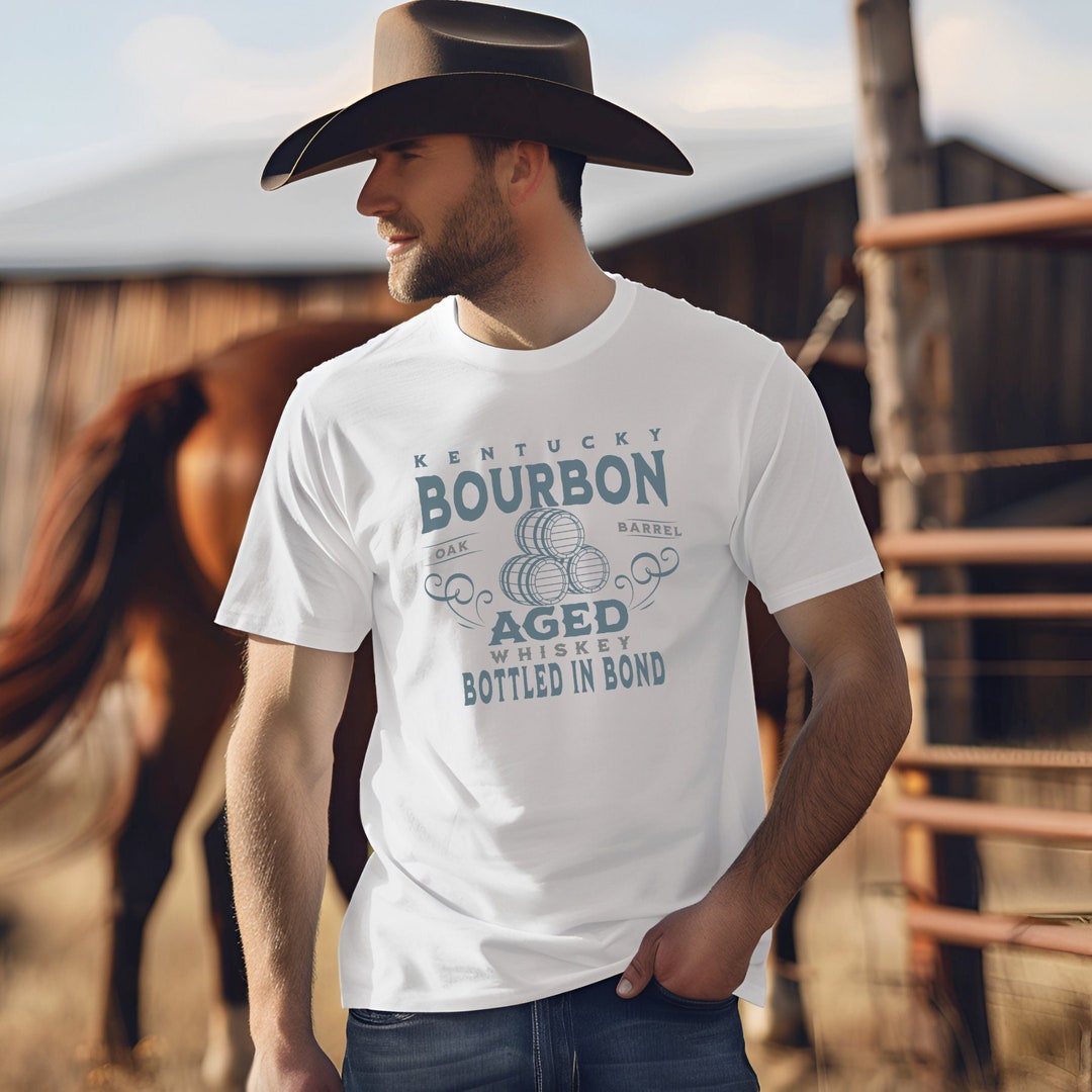 Bottled in Bond Bourbon, Bourbon Barrel Tshirt, Kentucky Shirt, Bourbon Shirt, Whiskey Tee ...