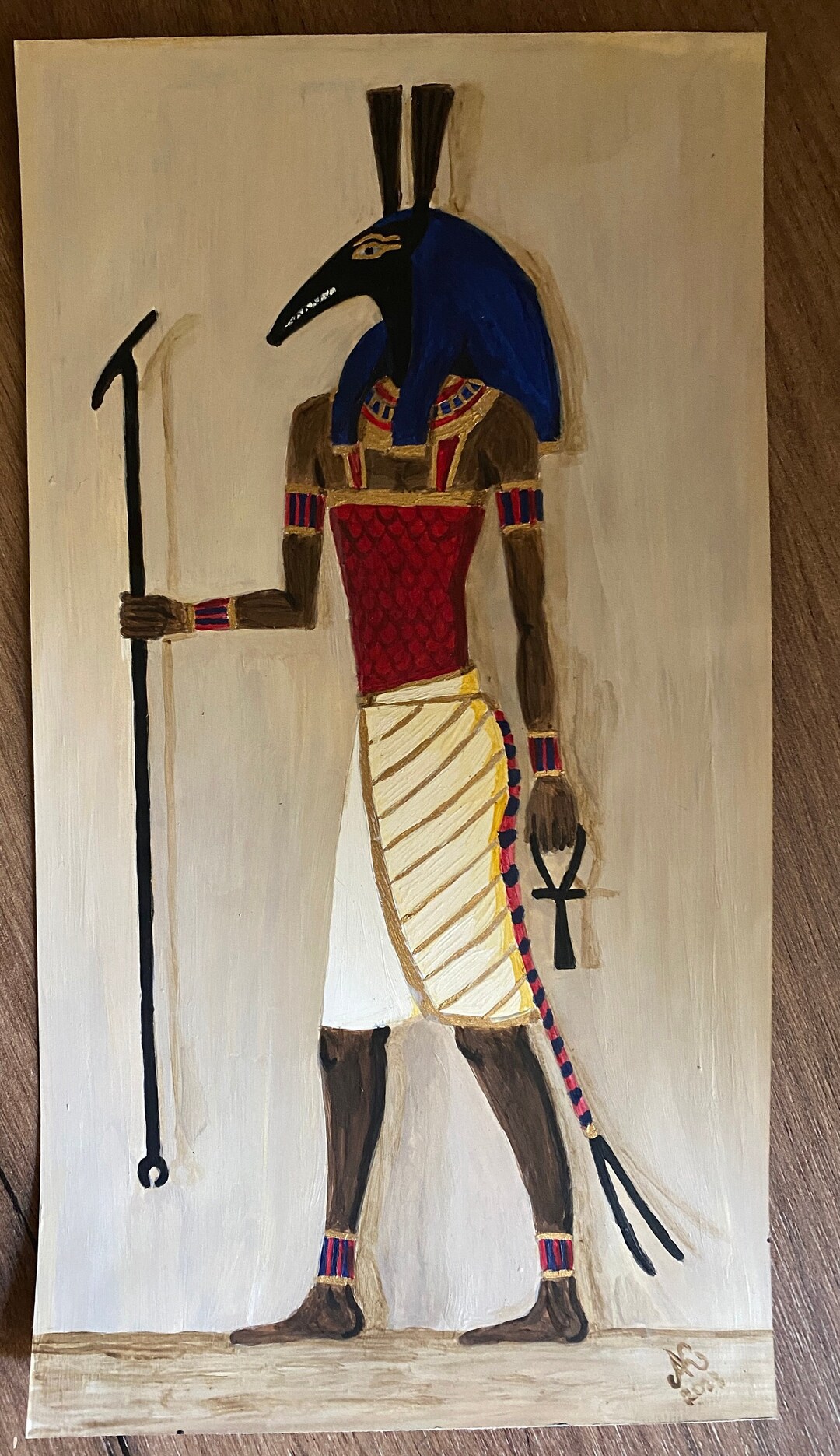 Ancient Egyptian Deity Seth Set Sutekh Animal Dog God of Chaos - Etsy