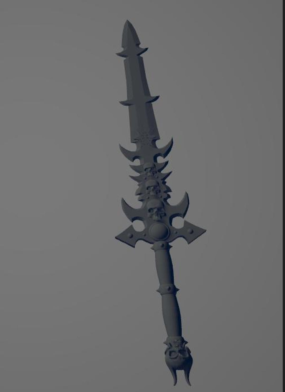Cosplay Chaos Sword STL - Etsy