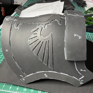 Sister of Battle Chest Armor Pattern for EVA Foam - Etsy