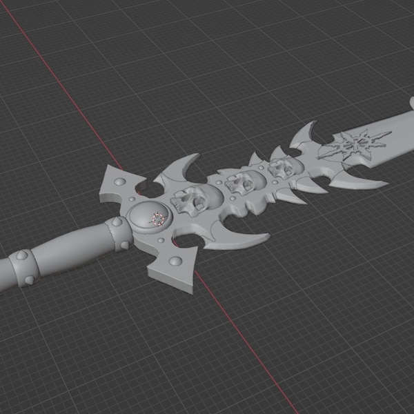 Chaos Warrior Sword - Etsy