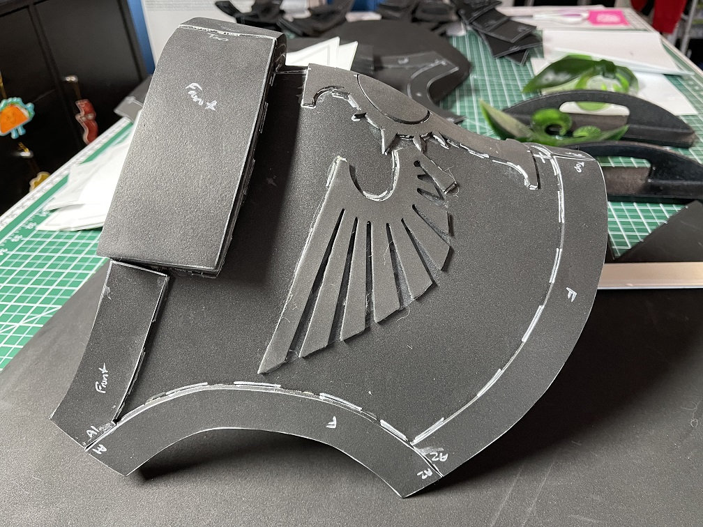 Sisters of Battle Shoulder Pattern - Etsy