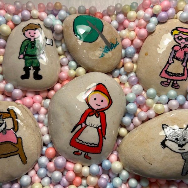 Hand Painted Pebble - Etsy