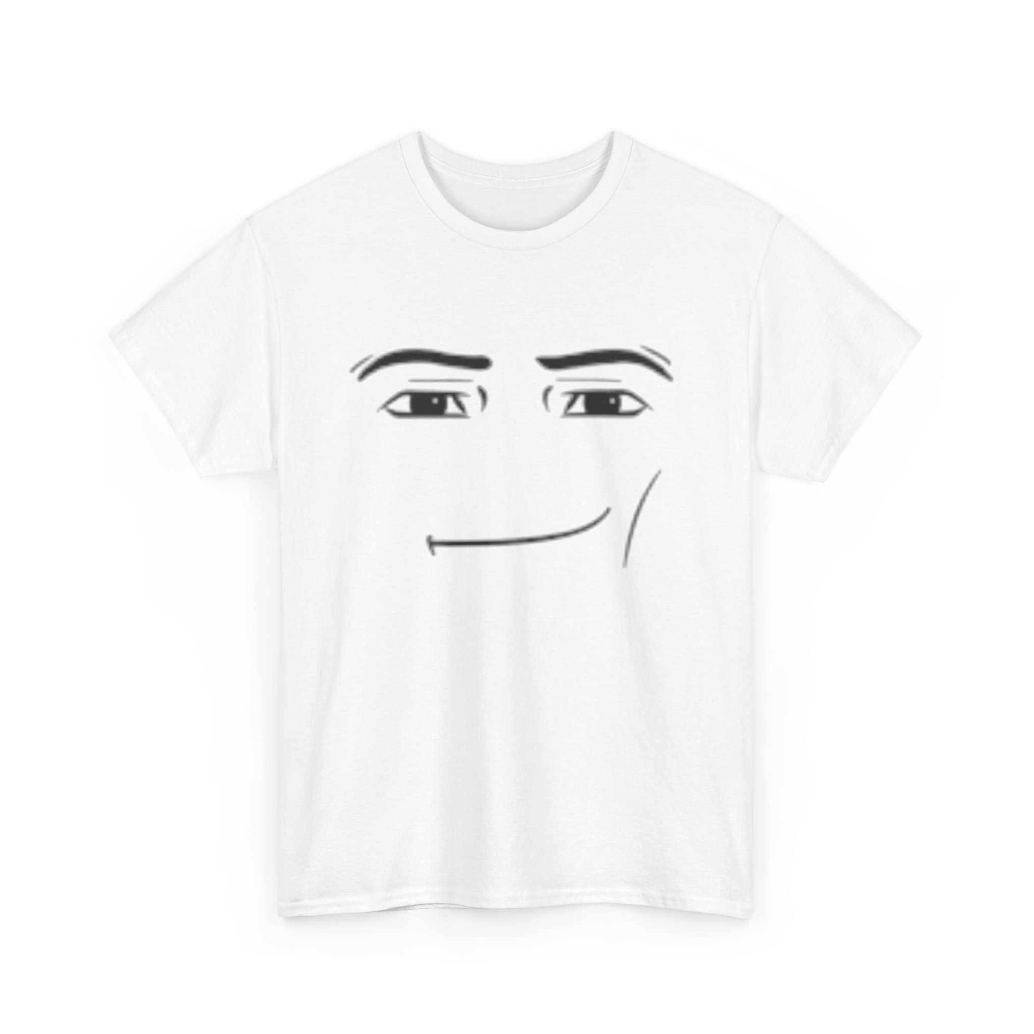 Roblox Man Face Meme - Unisex Heavy Cotton Tee - Roblox Shirt/ Meme ...