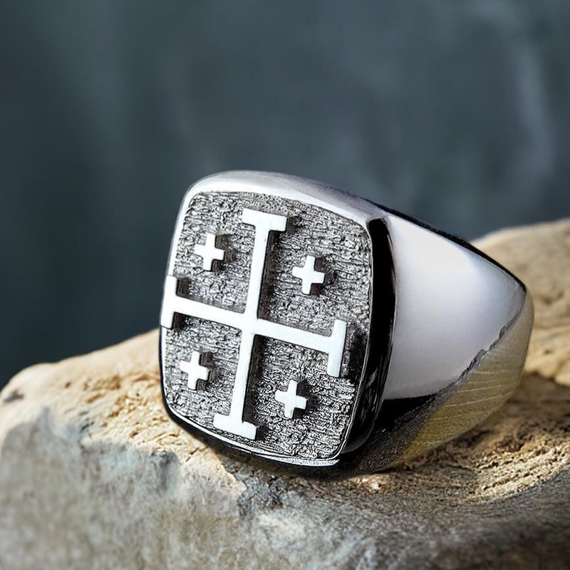 Templar Rings - Etsy