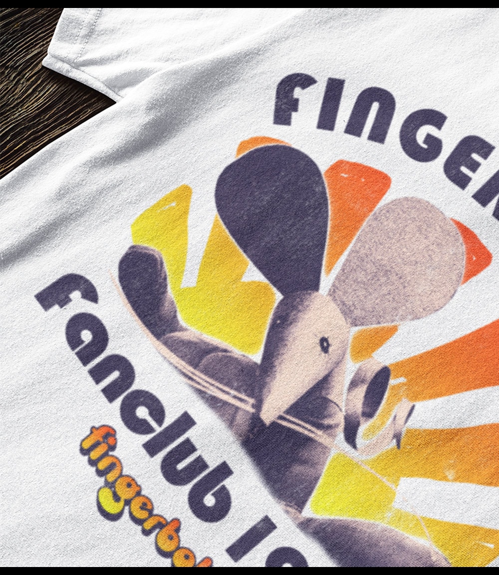80's Fingerbobs Retro Fingermouse Fan Club 1982 T-shirt Retro Tees ...