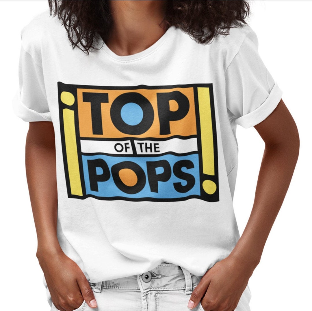 Retro 90s Top of the Pops Inspired T-shirt Retro Tees Adult Unisex ...