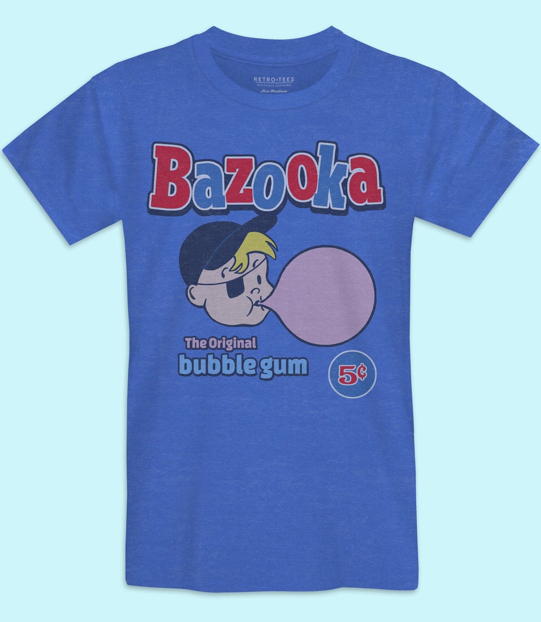 80's Retro Tuck Shop Treat Bubble Gum T-shirt Retro Tees Adult Unisex ...