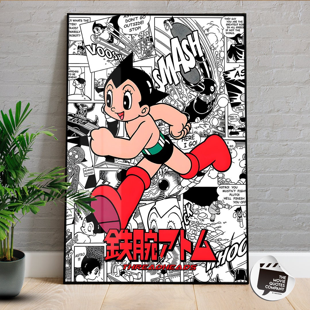 Posters astroboy Series 1 COMPLETE X5 Sheets / Digital Download / Art Print / Digital Sheet ...