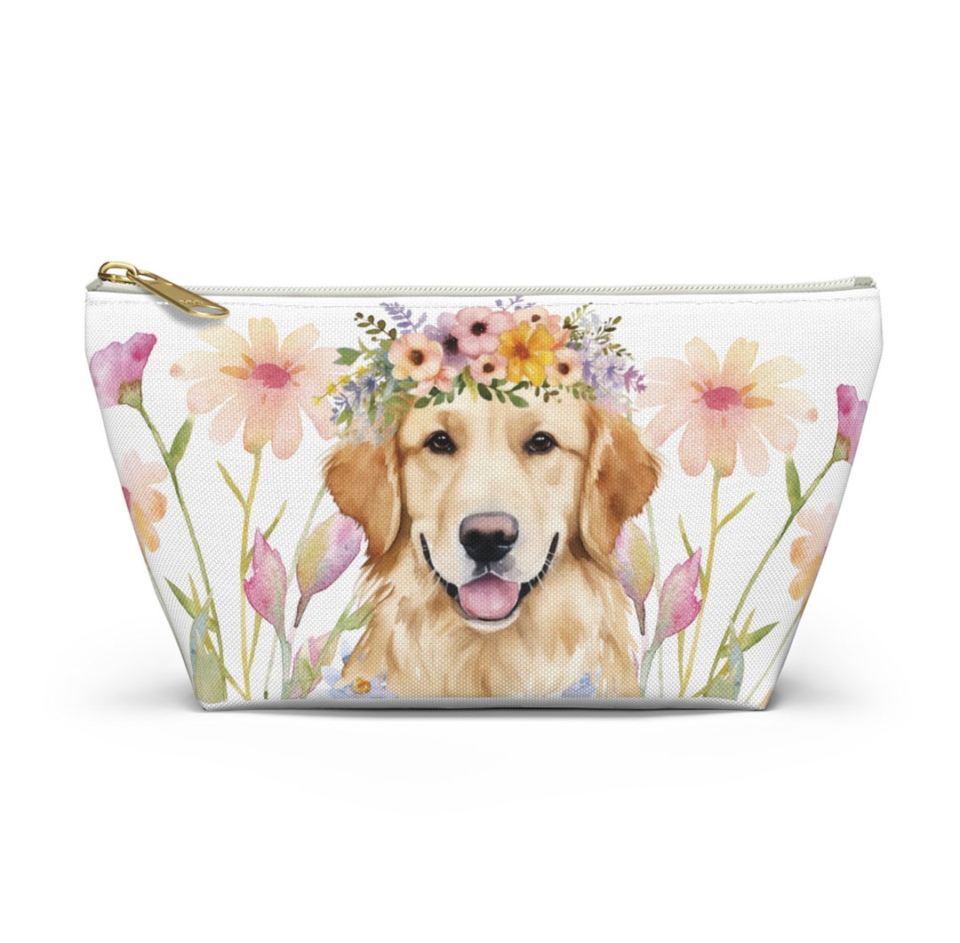 Simple Practical Flower/makeup Bagcute Floral Pattern - Etsy