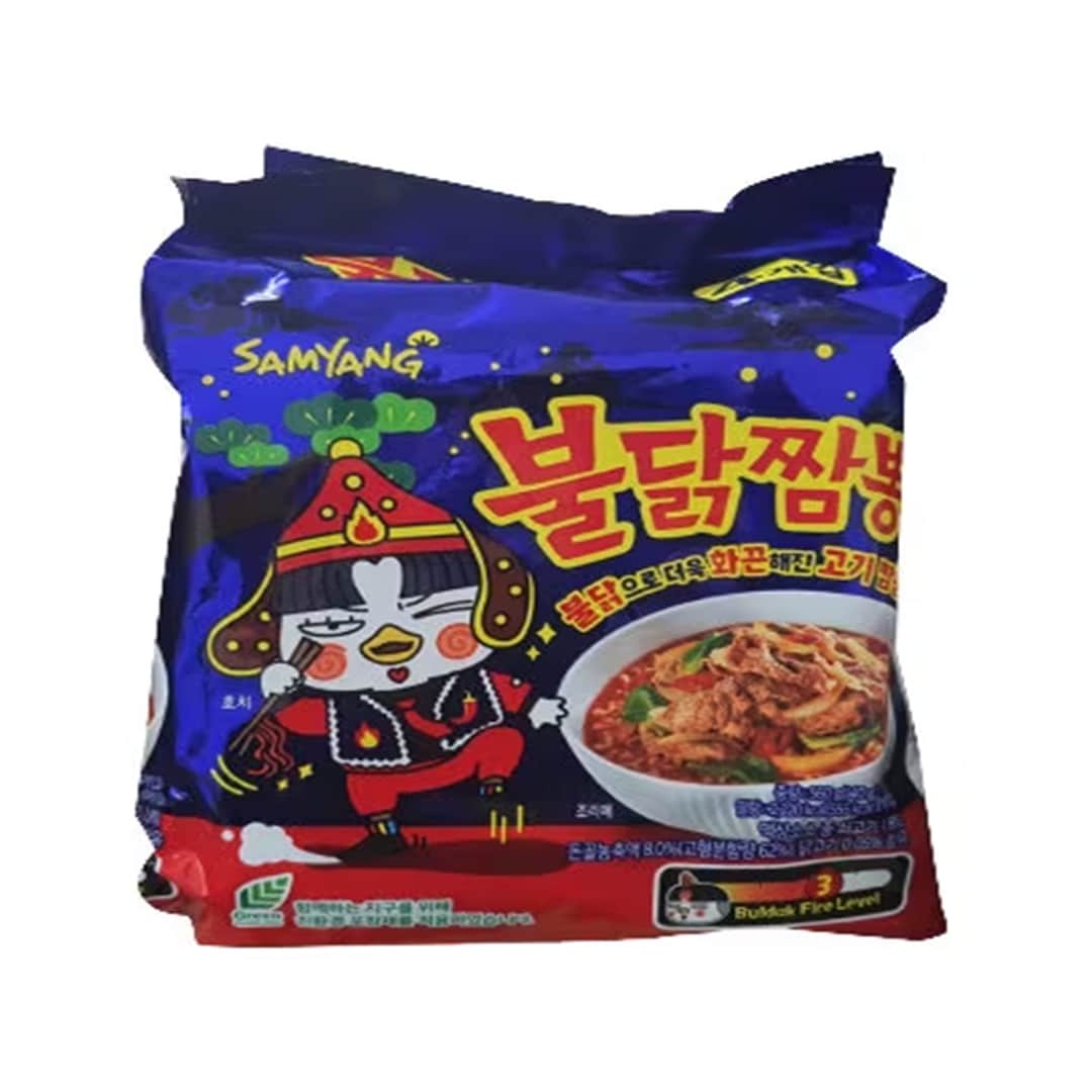 Samyang Buldak Jjamppong Hot Chicken Ramen 4-pack NEW Rare - Etsy