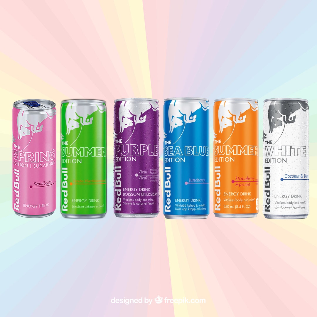Red Bull Variation Pack 6 Flavors 250ml - Etsy Portugal
