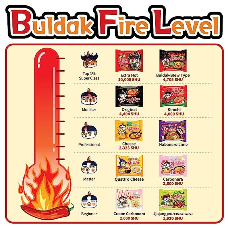 Samyang Buldak Rosé Extra Creamy K-rose Stir Fried Hot Chicken Ramen ...