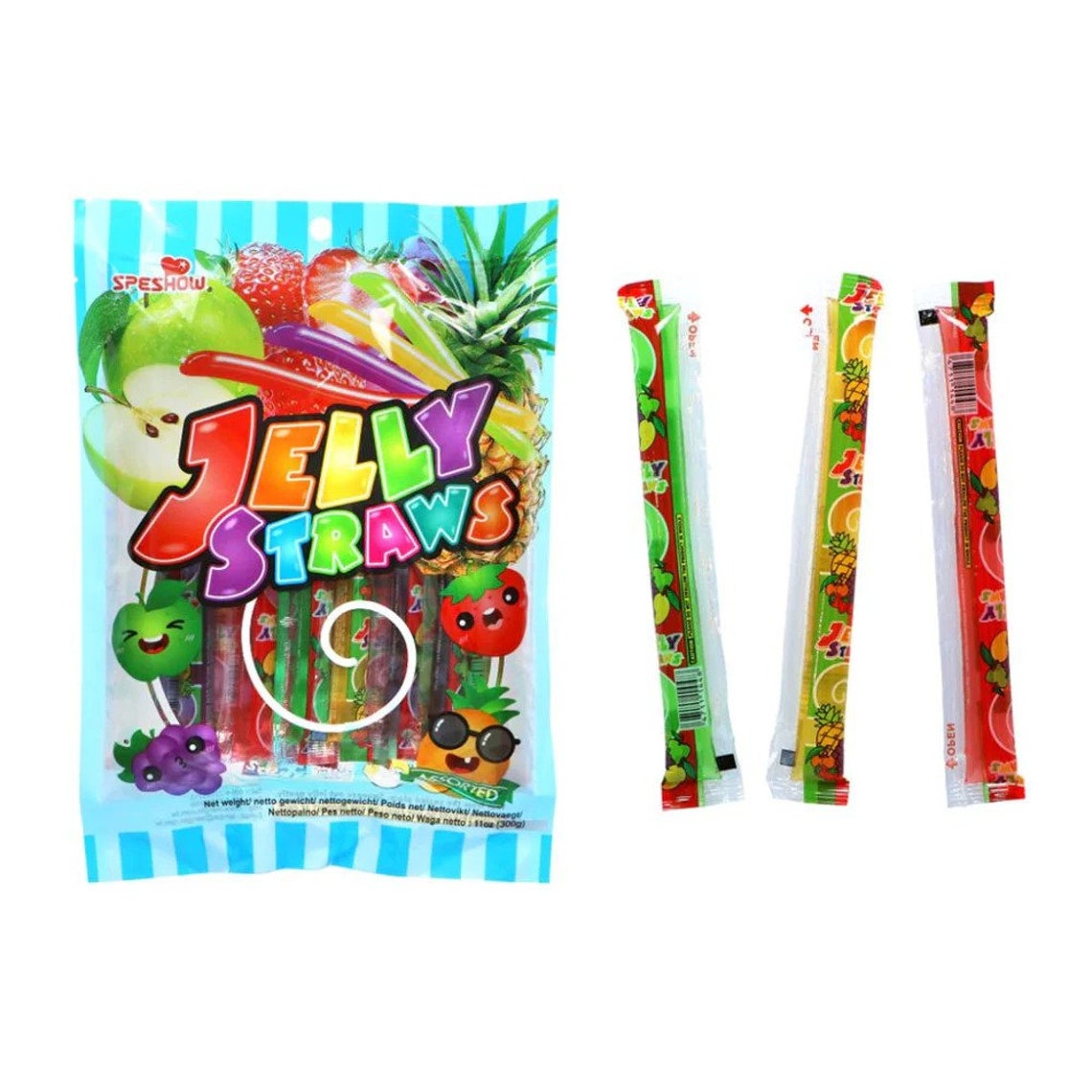Asian Jelly Straws Speshow Jelly Straws Asian Snack Jelly Straws ...
