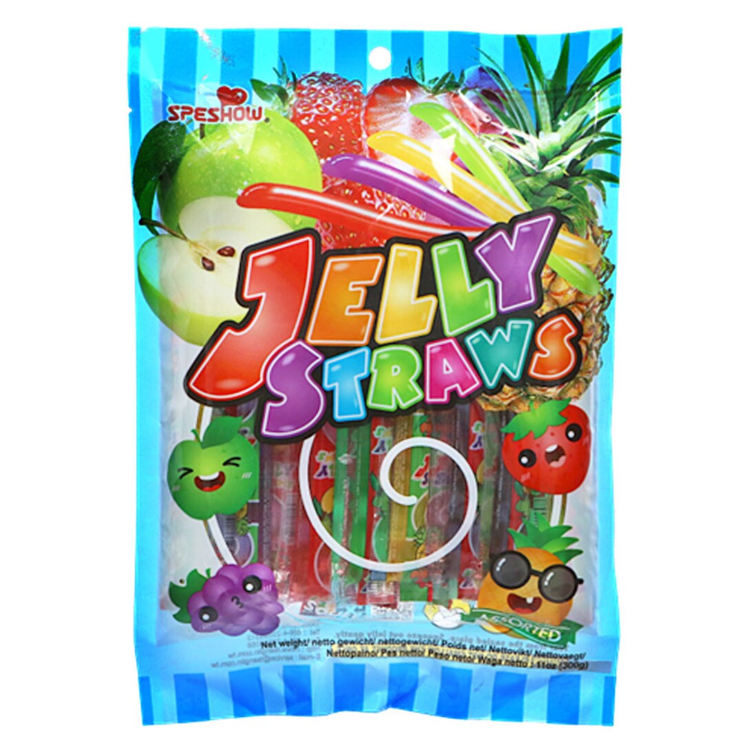 Asian Jelly Straws Speshow Jelly Straws Asian Snack Jelly Straws ...