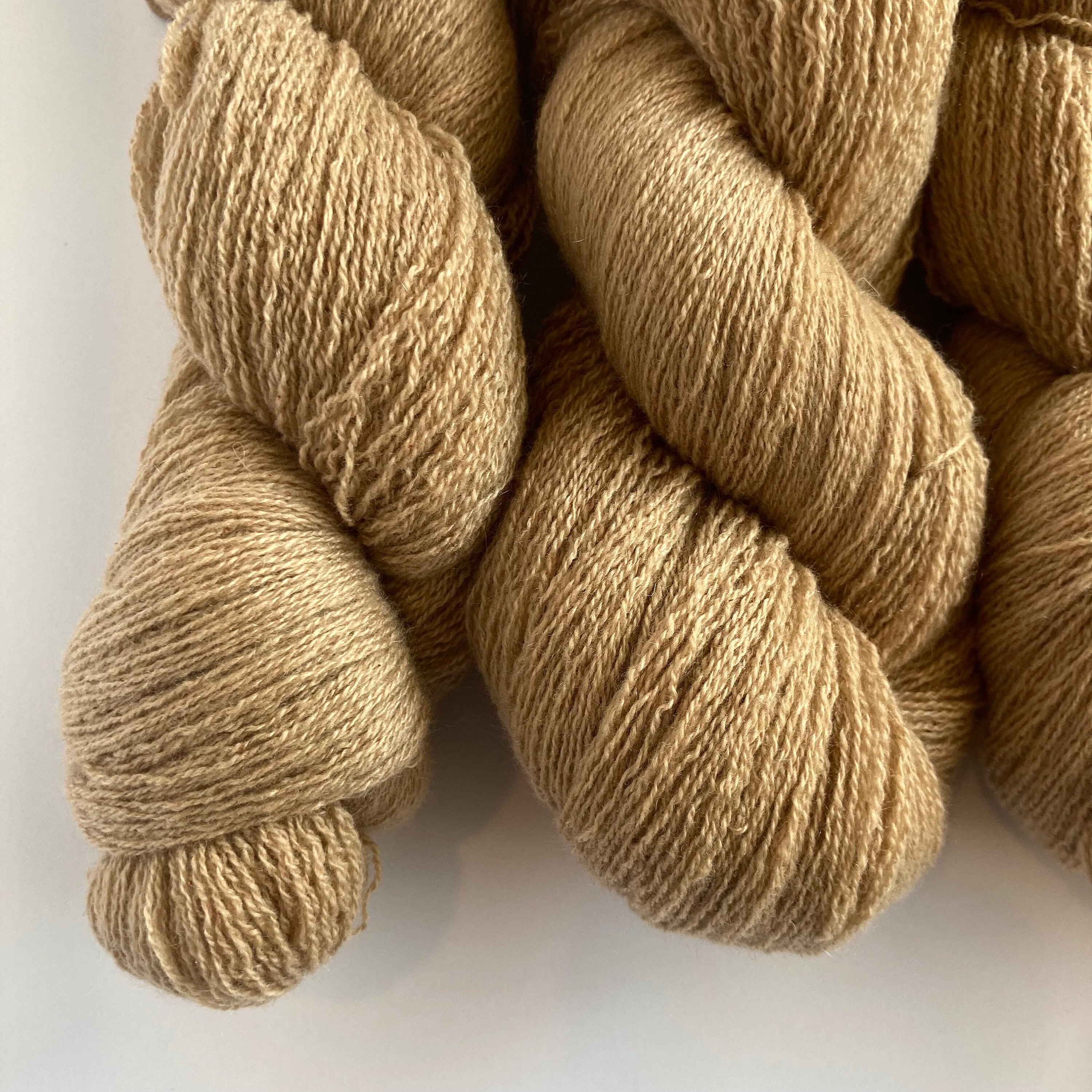 Camel Brown Cashmere Yarn Reclaimed Cashmere Yarn Brown Lace Weight ...