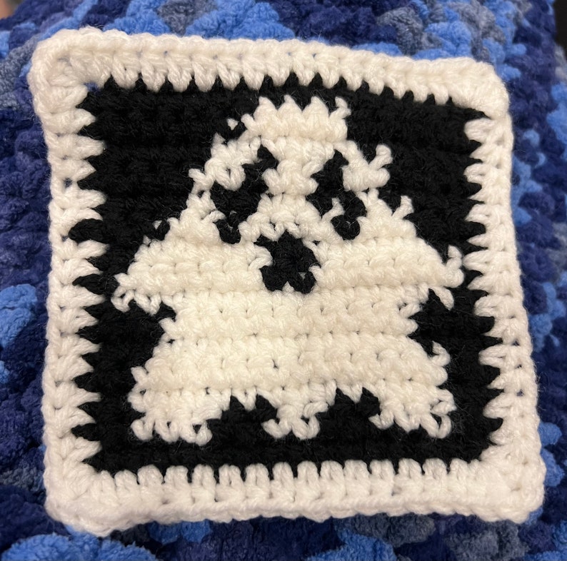 Ghostie Granny Square PDF PATTERN ONLY - Etsy