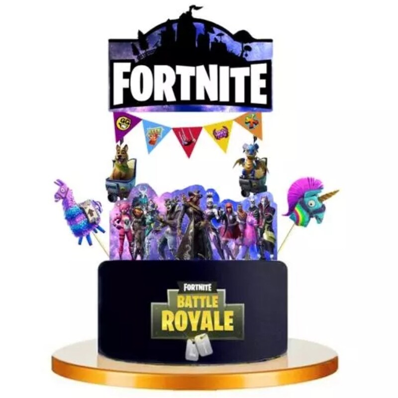 Fortnight Cake Topper - Etsy