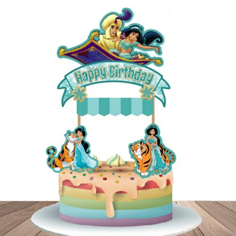 Jasmine Cake Topper - Etsy