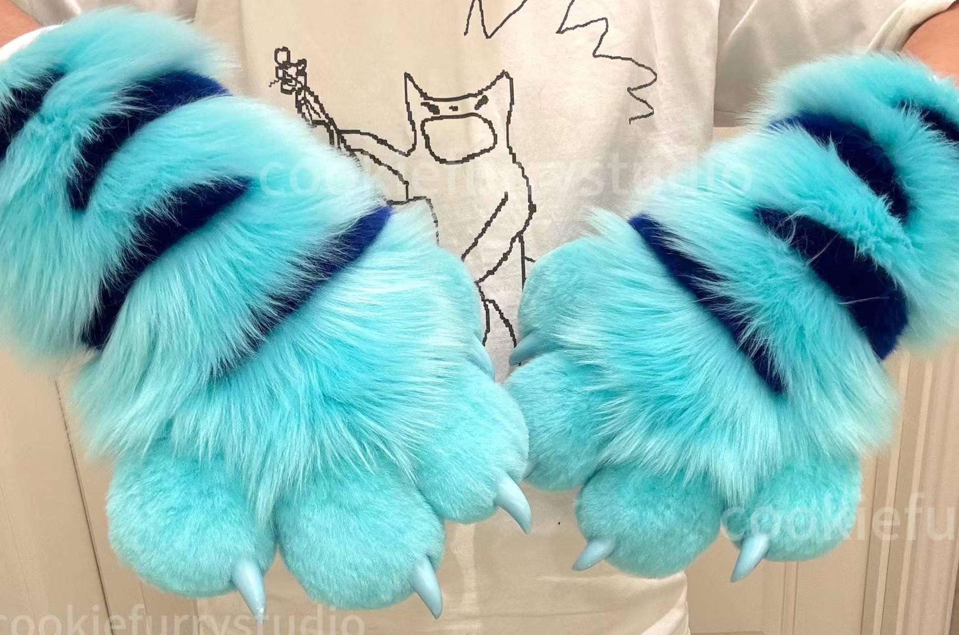 Costume Furry Paws Fursuit Paws Commission Cosplay Cat Paws - Etsy