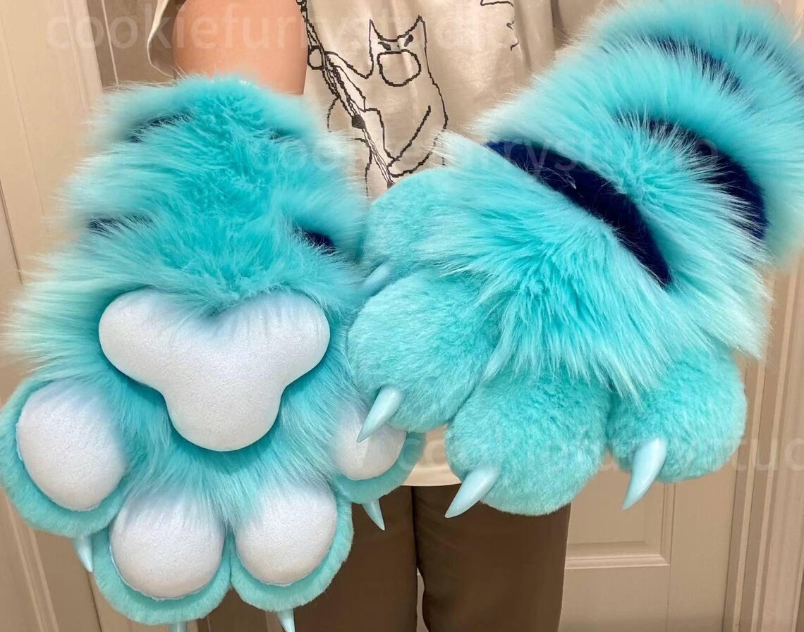 Costume Furry Paws Fursuit Paws Commission Cosplay Cat Paws - Etsy