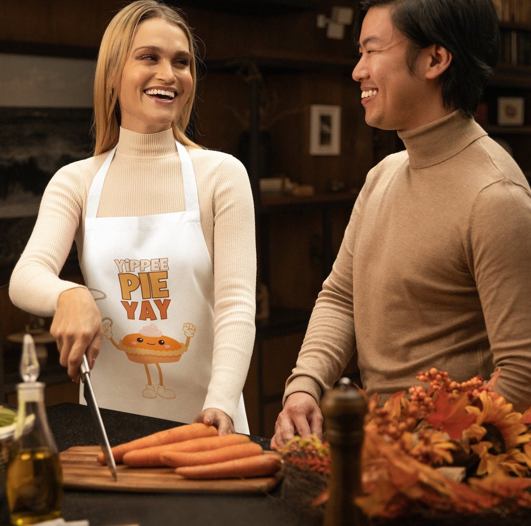 Yippee Pie Yay Thanksgiving Apron Thanksgiving Dinner Apron - Etsy