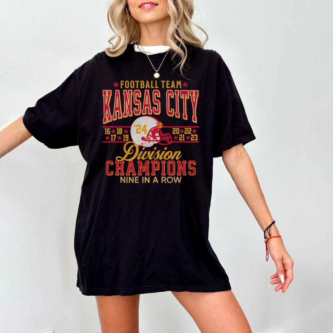 Kansas City Football Team Division Champs 2024 Unisex Softstyle Shirt ...