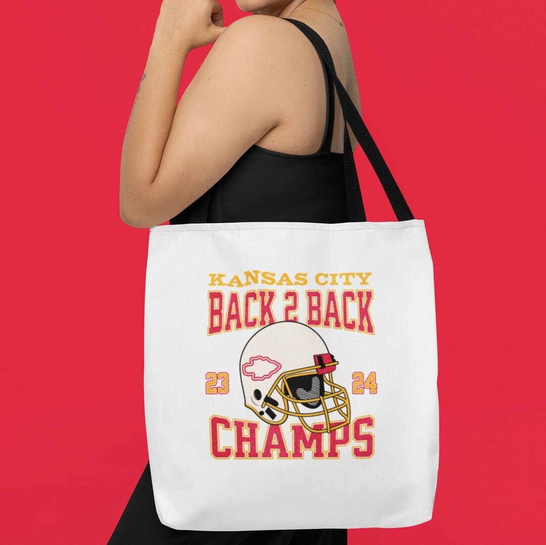 Kansas City Football Tote Bag, Back to Back Superbowl Champions Tote ...